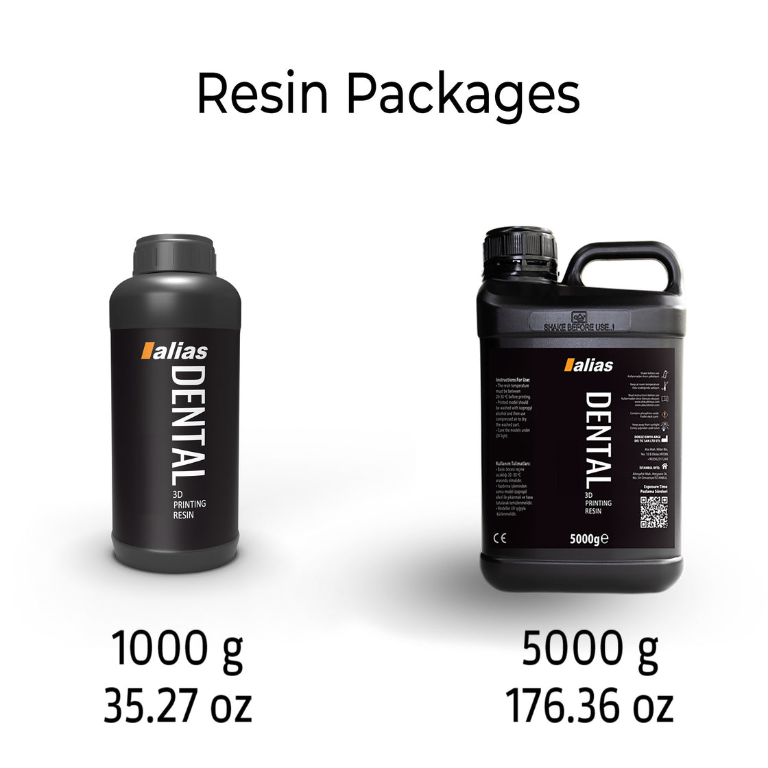 Dental Model Resin – alias resin